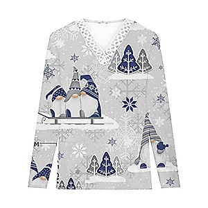 Womens Blouses and Tops Dressy Short Sleeve Women's Double Puff Sleeve Blouses Chiffon Half Sleeve Swiss Dot Tops V Neck Tshirts Casual Dressy