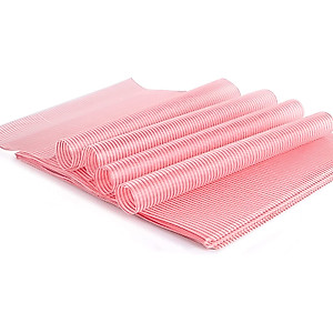 100 Sheets Wax Paper, Greaseproof Waterproof Non-Stick Wrapping Paper Bags for Food Cake Bread Burger Sandwich Fries (Wax Paper-Stripe)