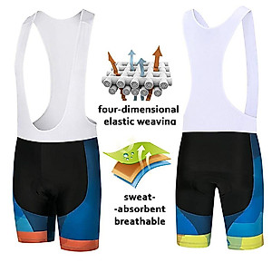 Men's Bike Clothing Set Cycling Jerseys Road Bicycle Shirts Kit + Bib Shorts Quick-Dry Full Zipper Riding Clothes