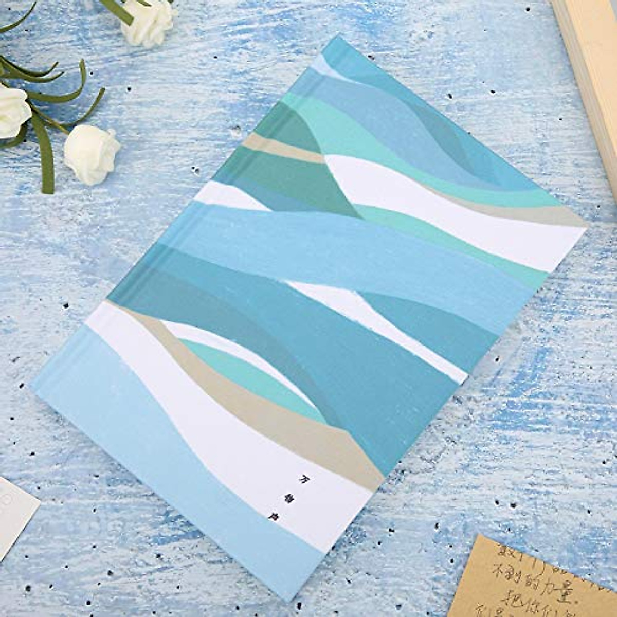 Jeanoko with Bag Voice Recorded Binding Book Lovely Cute Audio Notebook Stationery Boys Girls for DIY Birthday Gift Handbook