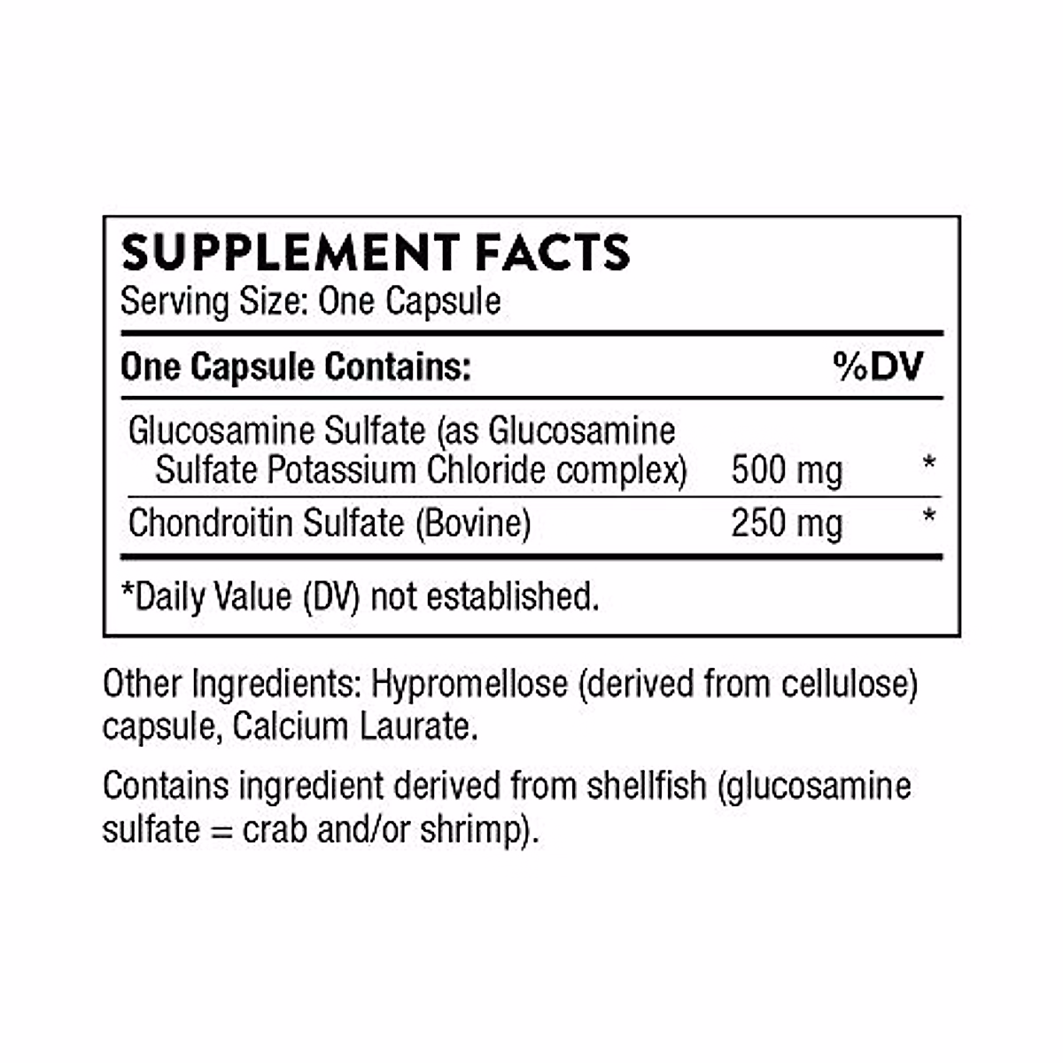 Thorne Glucosamine & Chondroitin - Support to Maintain Healthy Joint Function and Mobility - 90 Capsules