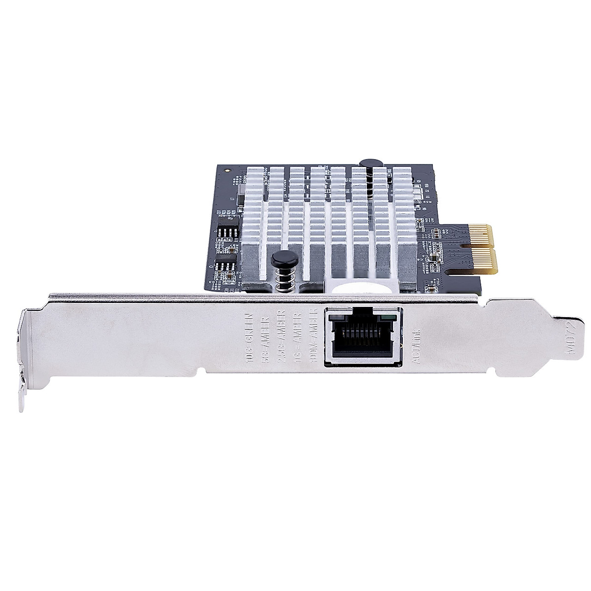 StarTech.com 1-Port 10Gbps PCIe Network Adapter Card, Network Card for PC/Server, Six-Speed PCIe Ethernet Card w/Jumbo Frame Support, NIC/LAN Interface Card, 10GBASE-T/NBASE-T (ST10GSPEXNB2)
