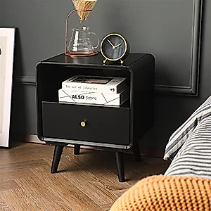 HIGOH Bedside Table Bedside Table Bedroom Storage Cabinet Storage Cabinet Bedside Table