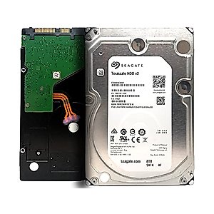Seagate 8TB Terascale Enterprise HDD 7200RPM 256MB Cache SATA 6Gb/s 64MB Cache 3.5-Inch Internal Hard Drive (ST8000NC0002) - 3 Year Warranty (Renewed)