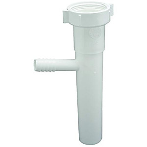 Plumb Pak PP931-8PVC 5/8" OD x 1-1/2" x 8" Direct Connect Branch Tailpiece