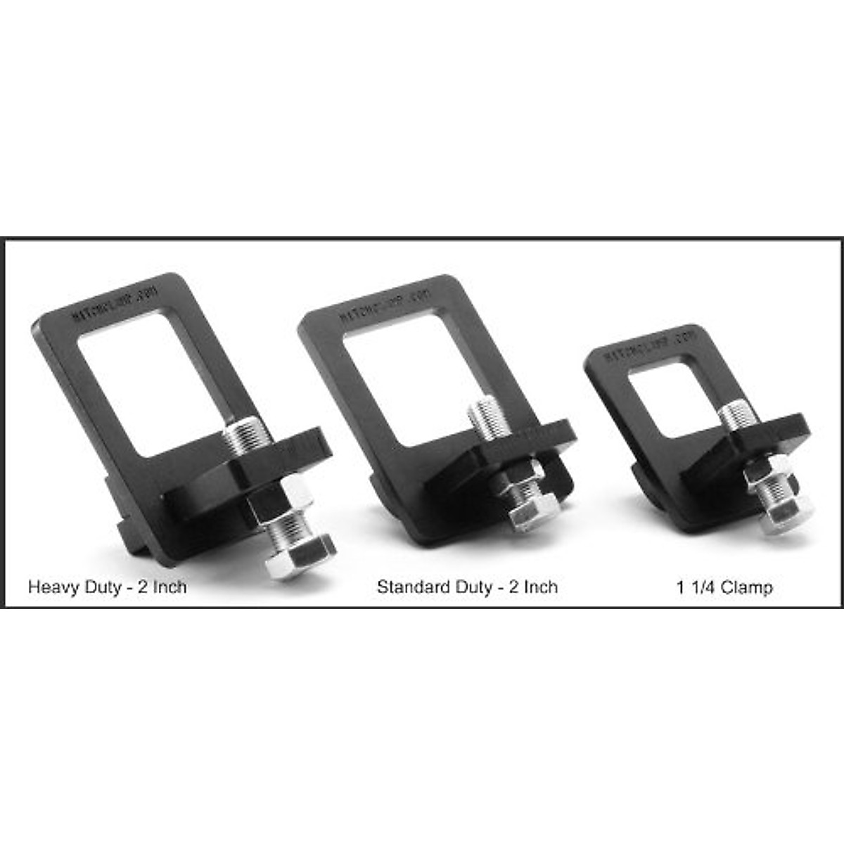 Hitch Clamp - Heavy Duty, 2 Inch - Made in The USA - Hitch Tightener, Anti Rattle Device, Receiver clamp