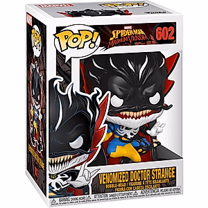 POP Marvel: Venom - Venomized Doctor Strange Funko Vinyl Figure (Bundled with Compatible Box Protector Case), Multicolor, 3.75 inches