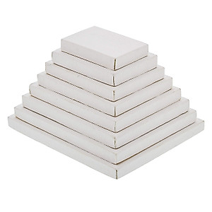 U.S. Art Supply Mini Stretched Canvas 10-Ounce Primed Variety Rectangular Assortment (8-Mini Canvases -1" x2-3/8, 2x2-3/4, 2-3/8x3-1/8, 2-7/8x3-5/8, 3-1/4x4, 3-5/8x4-3/8, 4x4-3/4, 4-3/8x5-1/8