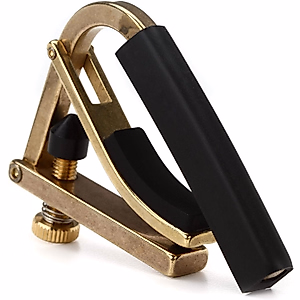 Shubb C1B Brass Capo for Steel String Guitars