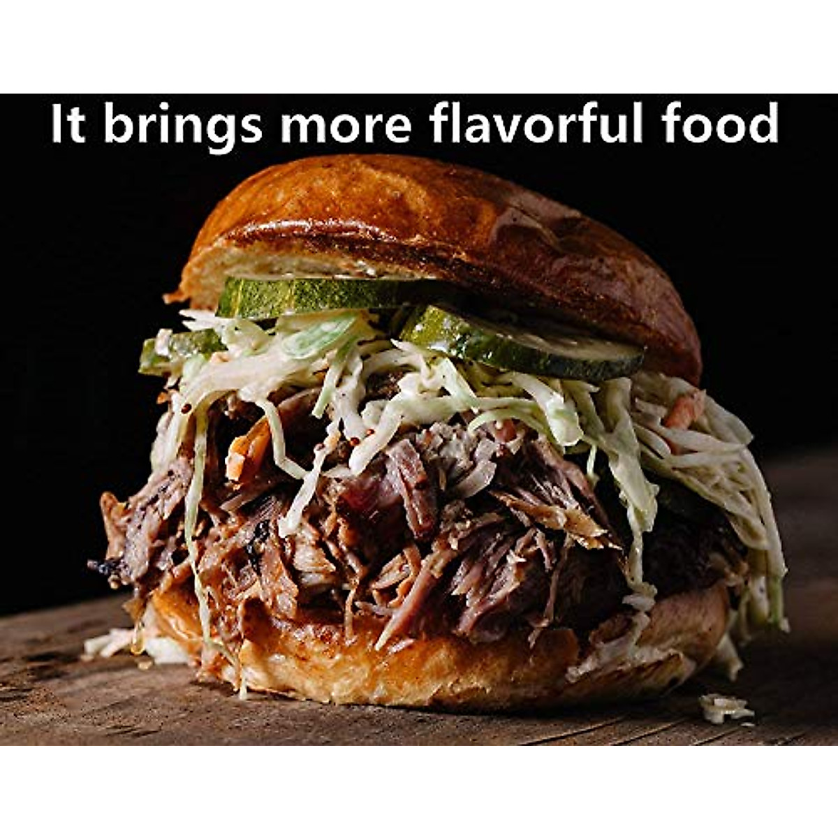 BBQ-PLUS Stainless Steel Pork Puller Used with Standard Hand Drill (4 Inch)