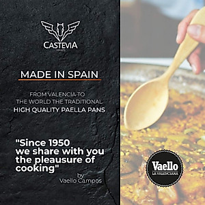 La Valenciana Vaello Campos 30cm Enamelled Steel Paella Pan