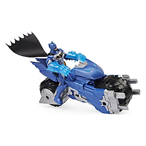 BAT VHC 4" Veh Batcycle TRGX GML