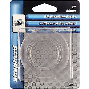 Shepherd Hardware 3030 Standard Size Umbrella Hole Ring and Cap Set