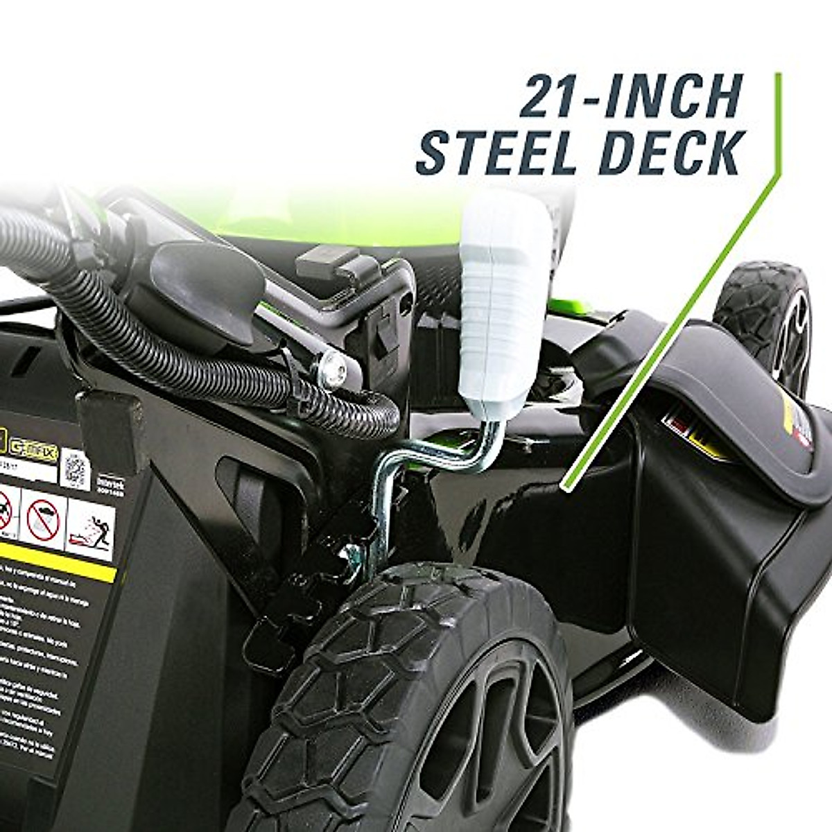 Greenworks 40V 21 inch Self-Propelled Cordless Lawn Mower, Battery Not Included MO40L02