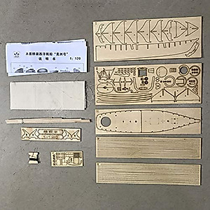 Wooden Sailboat Ship Kit Boat Model Toy Wooden Sailboat Model (Wood color)