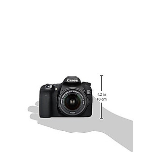 Canon EOS 70D with 18-55mm STM and 55-250mm STM Lenses - International Version