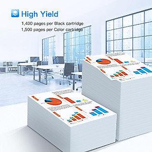 LxTek Remanufactured Toner Cartridges Replacement for Canon 131 to use with LBP7110Cw MF624Cw MF628Cw MF8280Cw Printer (Black, Cyan, Magenta, Yellow, 4 Pack)