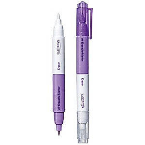 Air-Erasable Marker W/Eraser-Purple