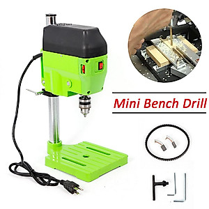 340W Drilling Machine Drill Press Bench Workbench DIY Mini Metal Wood Drilling Machine 0.6-6.5mm