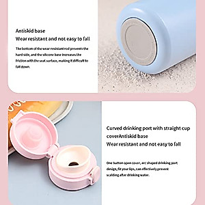 420ML Insulated Bottles, Insulated Stainless Steel Water Bottle (Pink)