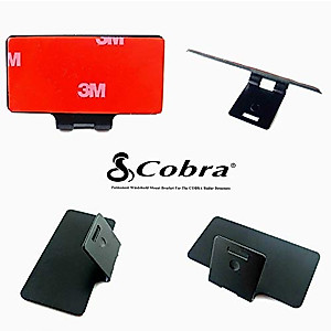 C3M Permanent Windshield Mount for Cobra Radar Detector Most 9-17 Model