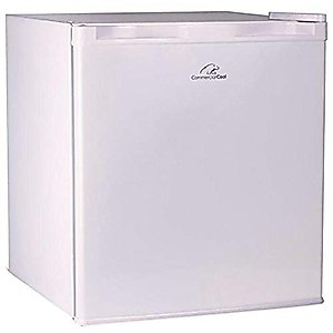 Commercial Cool CCR16W Compact Single Door Refrigerator and Freezer, 1.6 Cu. Ft. Mini Fridge, White
