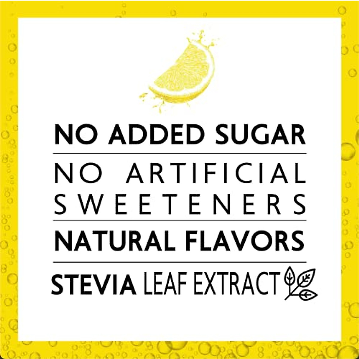 Green Lemonade - No added Sugar, 6% Real Lemon Juice, 10 Calories per can, Naturally Sweetened with 100% Stevia Leaf Extract, Carbonated Soda, 12 Fl Oz each can - Pack of 12