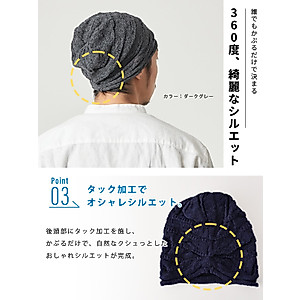 Casualbox Mens Womens Cotton Beanie Hat Light Weight Cooling Summer Unisex Black,Free Size