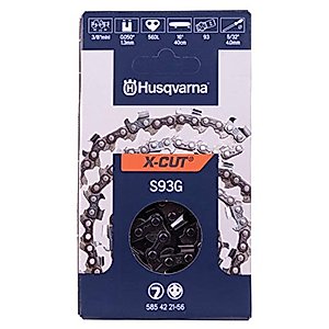 Husqvarna 585422156 S93G-56 Chains, 16 inches, Orange/Gray