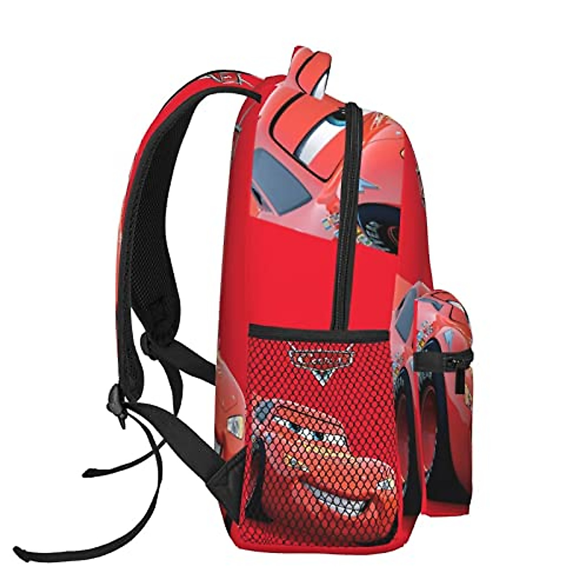 Augwc Cars Lightning Mcqueen Backpack Cute Bookbag Schoolbags Funny School Backpacks Laptop Bag Travel Hiking Daypack For Boys Girl