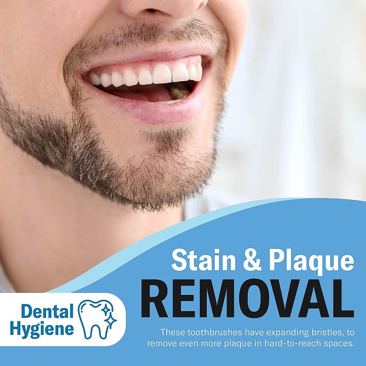 Charcoal Toothbrushes with Covers - Deepest Clean Black Charcoal Soft Bristle Toothbrush - Multi Colored Individually Wrapped Disposable Tooth Brush for Travel, Kids, Family, Dental Care (12 Pack)