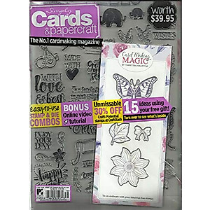 SIMPLY CARDS & PAPERCRAFT, JUNE, 2018 ISSUE, 179 BIGGEST GIFT EVER ! INCLUDED