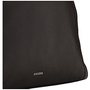 Fossil Women's Parker Eco Leather Convertible Large Backpack Purse Handbag, Black (Model: ZB1515001)