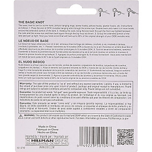 OOK 15 ft. Invisible Hanging Wire, 50 lbs. Capacity, Self Tying Wires, Ideal for Picture Hanging and Planters