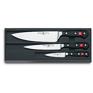 Wüsthof Classic High Carbon Steel 3 Piece Chef's Knife Set