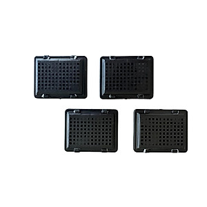 AMICUS 4-Pack Replacement Filter for Aqua Clay, Mini and First Compatible - Cats and Dogs Water Fountain Filter Replacement - Long-Lasting Activated Carbon Filter - Water Fountain Filter Replacement