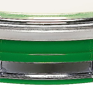 Meinl Percussion Tamborim with Floatune Tuning System-NOT Made in China-Green ABS Plastic Body and Synthetic Head, 2-Year Warranty, (TBR06ABS-GR)