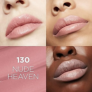 L'Oreal Paris Glow Paradise Hydrating Balm-in-Lipstick with Pomegranate Extract, Nude Heaven, 0.1 Oz