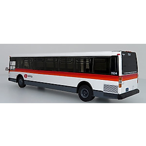 Grumman 870 Transit Bus-RTD-Los Angeles California Iconic Replicas 1/87 Scale New in The Box 5" Long