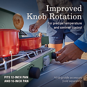 Coleman Cascade 222 Camping Stove—2 Burner Camping Stove