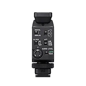 Digital MI Shoe Shotgun Microphone with Beamforming Technology for Three switchable directivities - ECM-B10, XLR