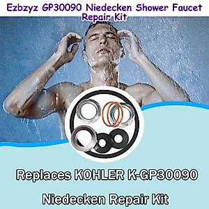 Ezbzyz For Kohler GP30090 Niedecken Repair Kit Fit for Valve Repair Kit For Niedecken Shower Faucet