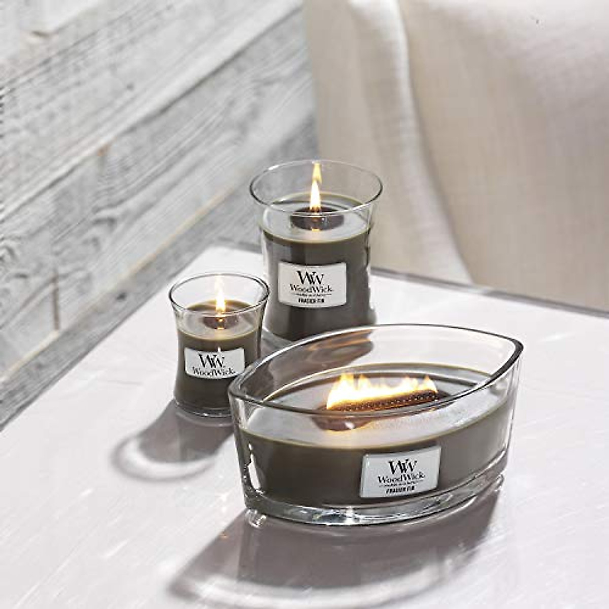 WoodWick 5038581054674 Candle Large Frasier Fir 93175E, one Size.