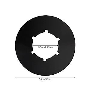 ZWMBYN 10 Pack Kratky Lids Insert Wide Mouth Hydroponic Cover Lids, Kratky Mason Jar Lids Insert Hydroponics Gardening Growing Lids, wide mason jar lids for Kratky Method