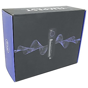 512 Audio by Warm Audio Tempest - Large Diaphragm Studio Condenser USB Microphone + Stand + Shock Mount for Recording and Streaming
