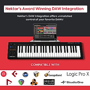 Nektar Impact GX49 49-Key USB MIDI Keyboard Controller