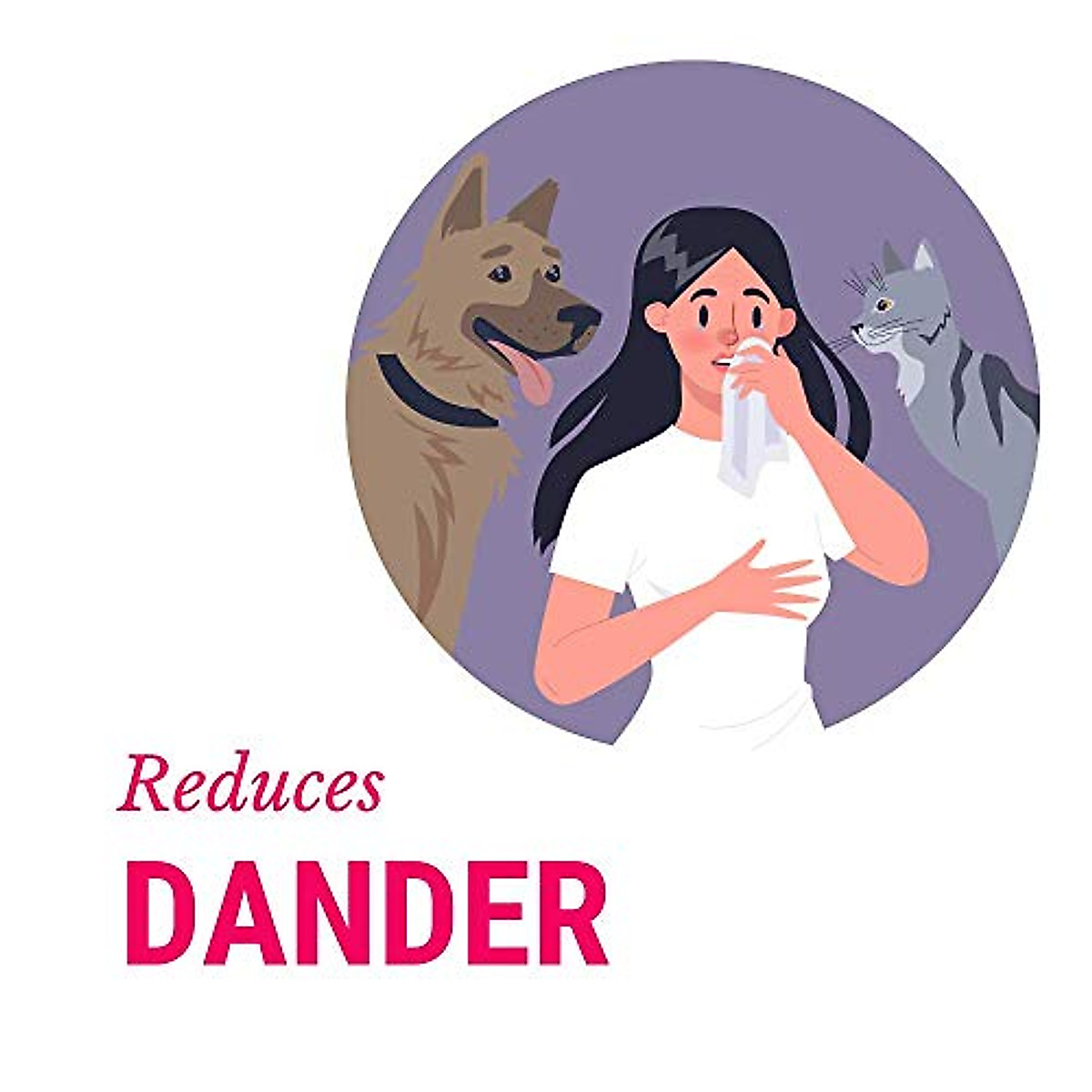 DogFresh Soothing, Cleansing, Dander Removing Spray for Dogs and Cats with Problem Skin