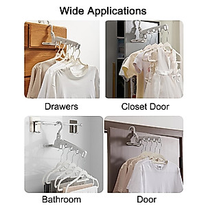 WIBWIDOCS Travel Collapsible Clothes Drying Rack,Space Saving Indoor Laundry Drying Rack for Garments and Clothing,Suitable for Travel, Business Trip, Outdoor Camping