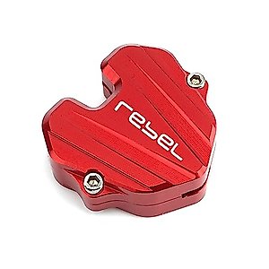 FADUNI for Honda Rebel 300 CMX300 Motorcycle CNC Accessories Keychain Key Case Cover Protection Shell (Color : Red, Size : Normal)
