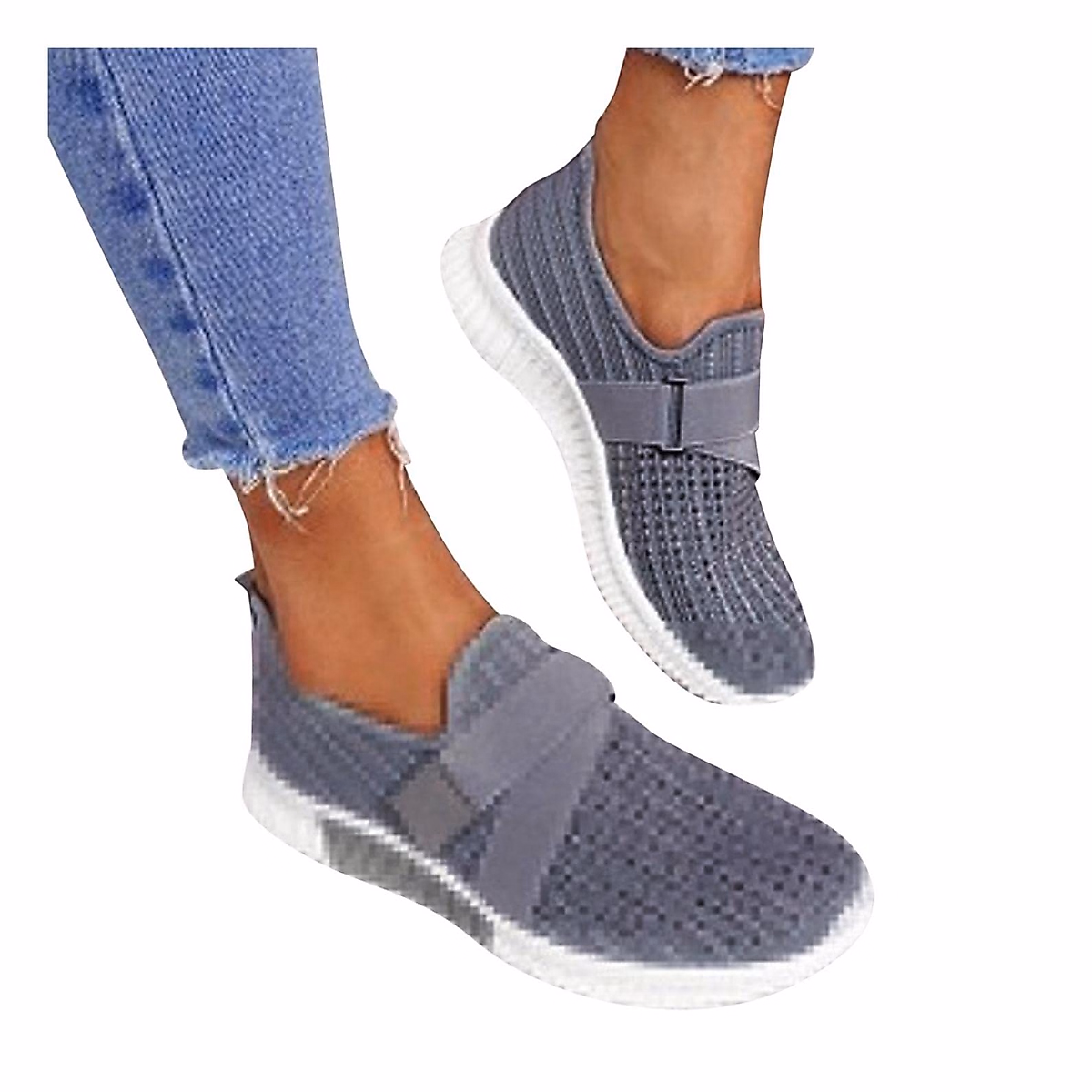 Masbird Platform Sandals Women Wide Width Sandals for Women Clear Zipper Chunky High Heels Platform Sandals Casual Summer Sexy Outdoor Casual Womens Sandals ti6tk